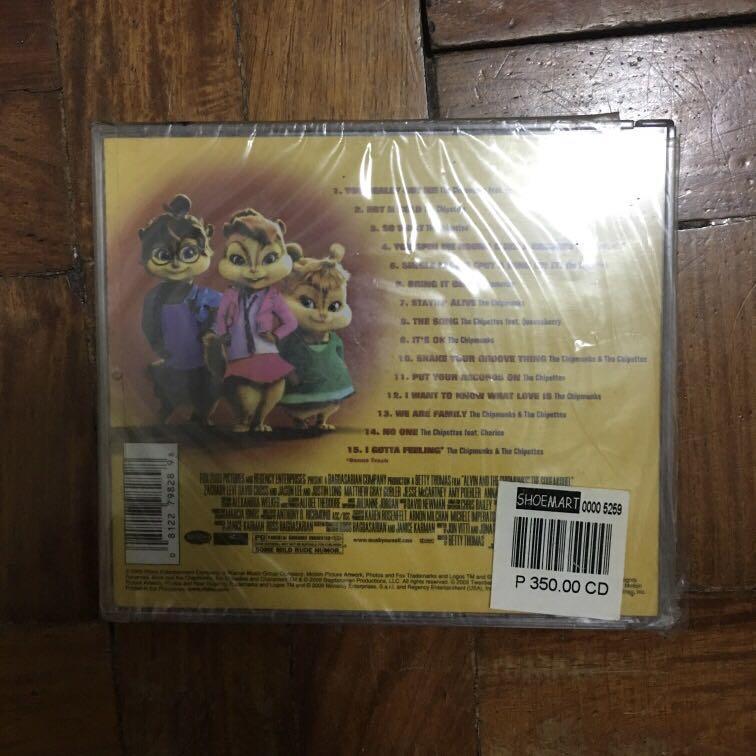 Alvin and The Chipmunks (The Squeakuel) Movie Soundtrack Album, Hobbies ...
