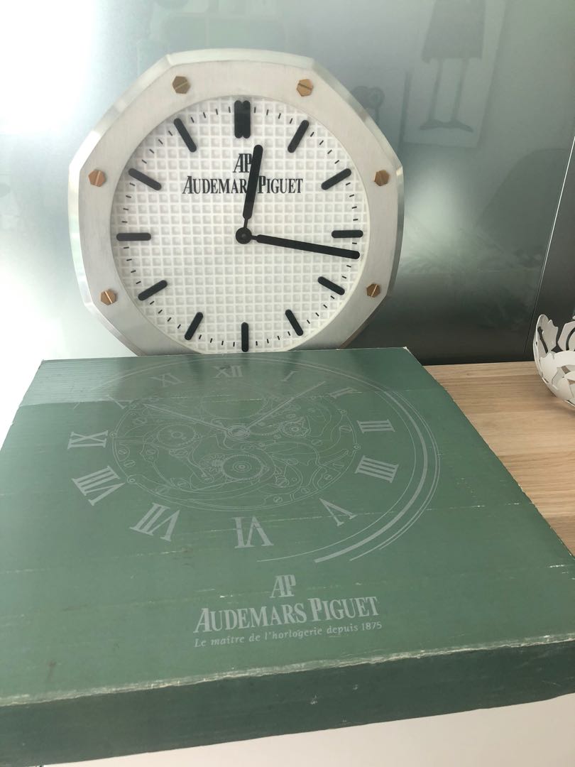 Audemars Piguet Wall Clock AP Original, Luxury, Watches on Carousell