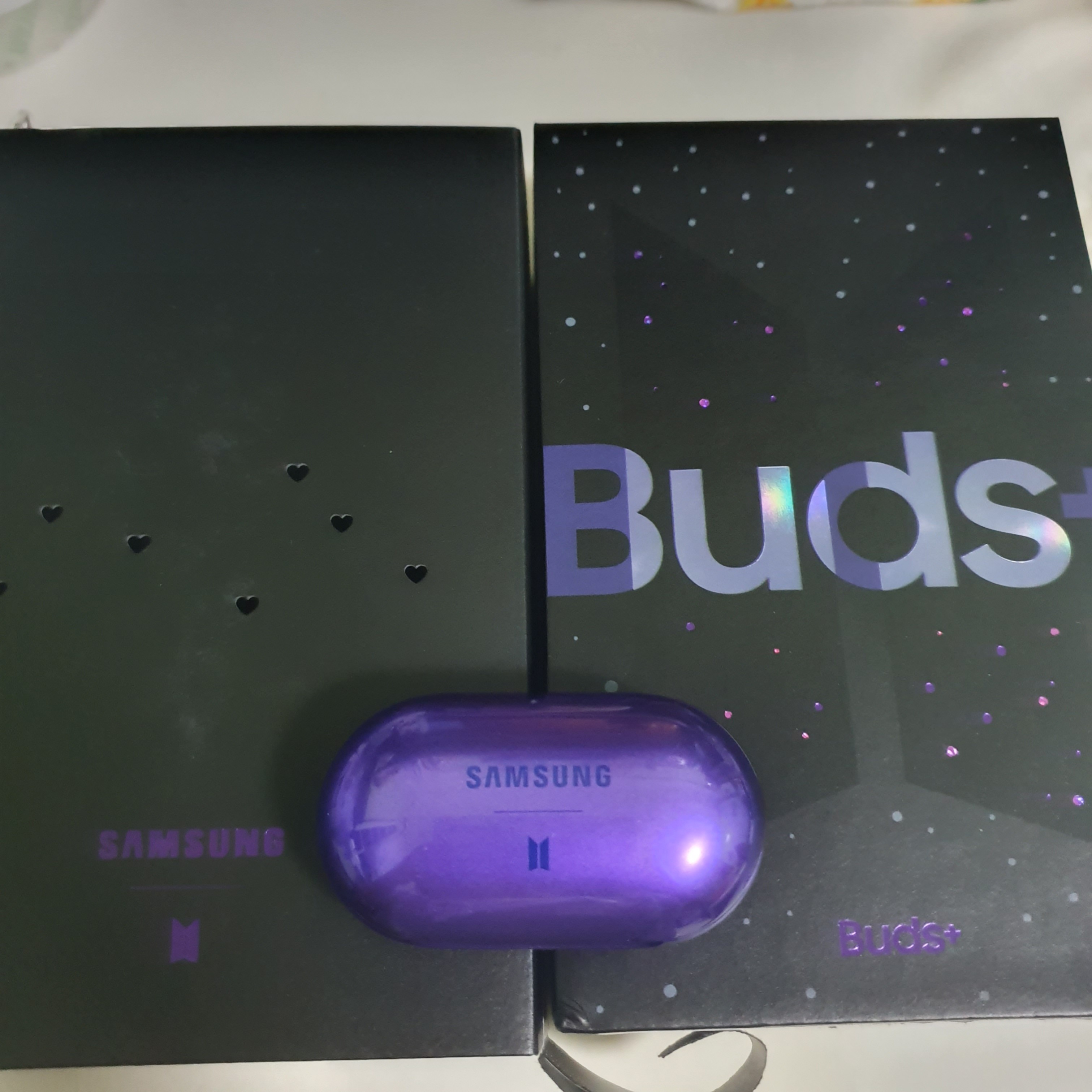 AUTHENTIC OFFICIAL BTS SAMSUNG GALAXY BUDS PLUS BUDS / PHOTOCARD SET ...