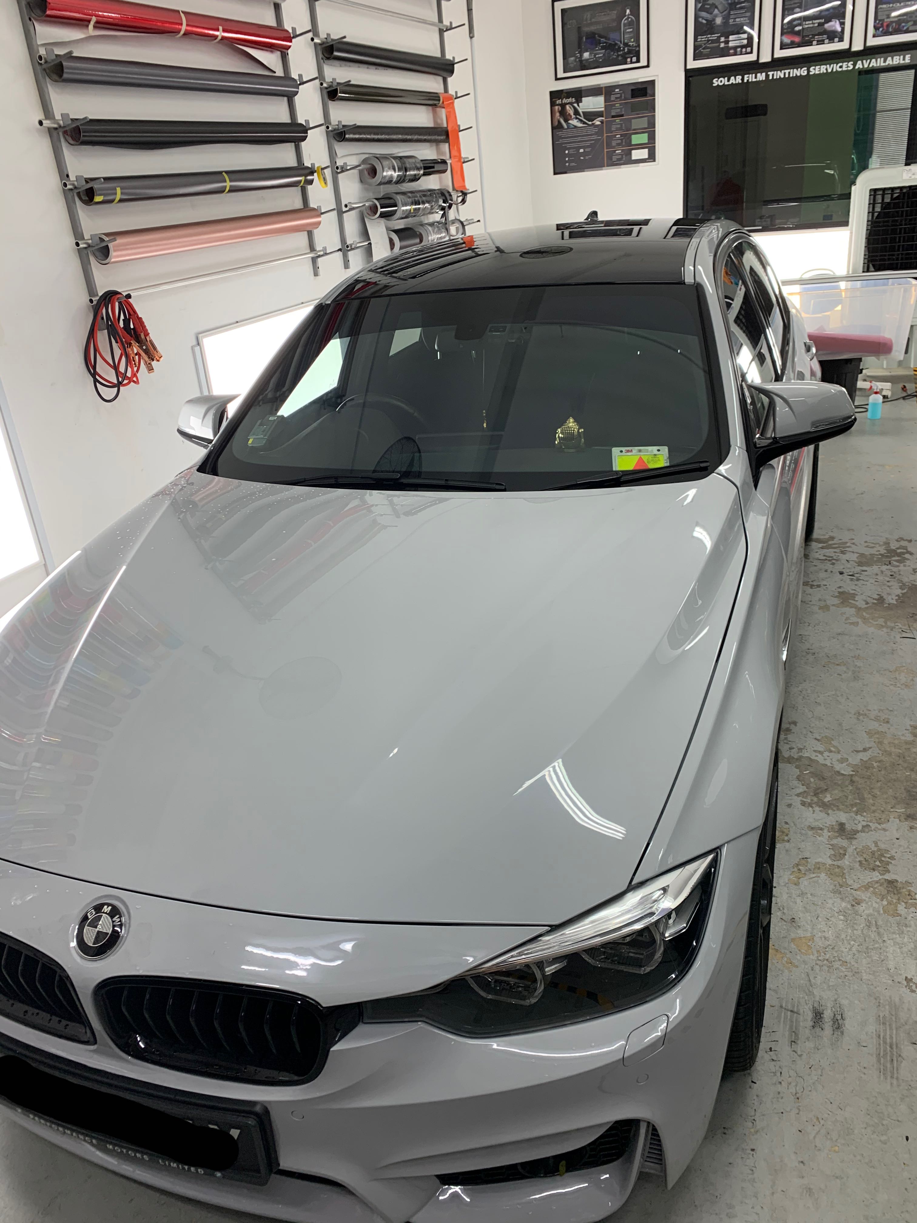 Bmw Roof Sticker wrap, Car Accessories, Accessories on Carousell