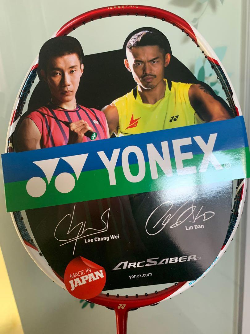 BNIB Yonex Arc Sabre 11, Sports Equipment, Sports & Games, Racket ...