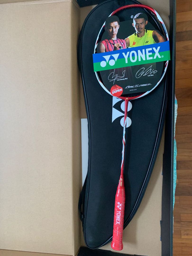 BNIB Yonex Arc Sabre 11, Sports Equipment, Sports & Games, Racket ...