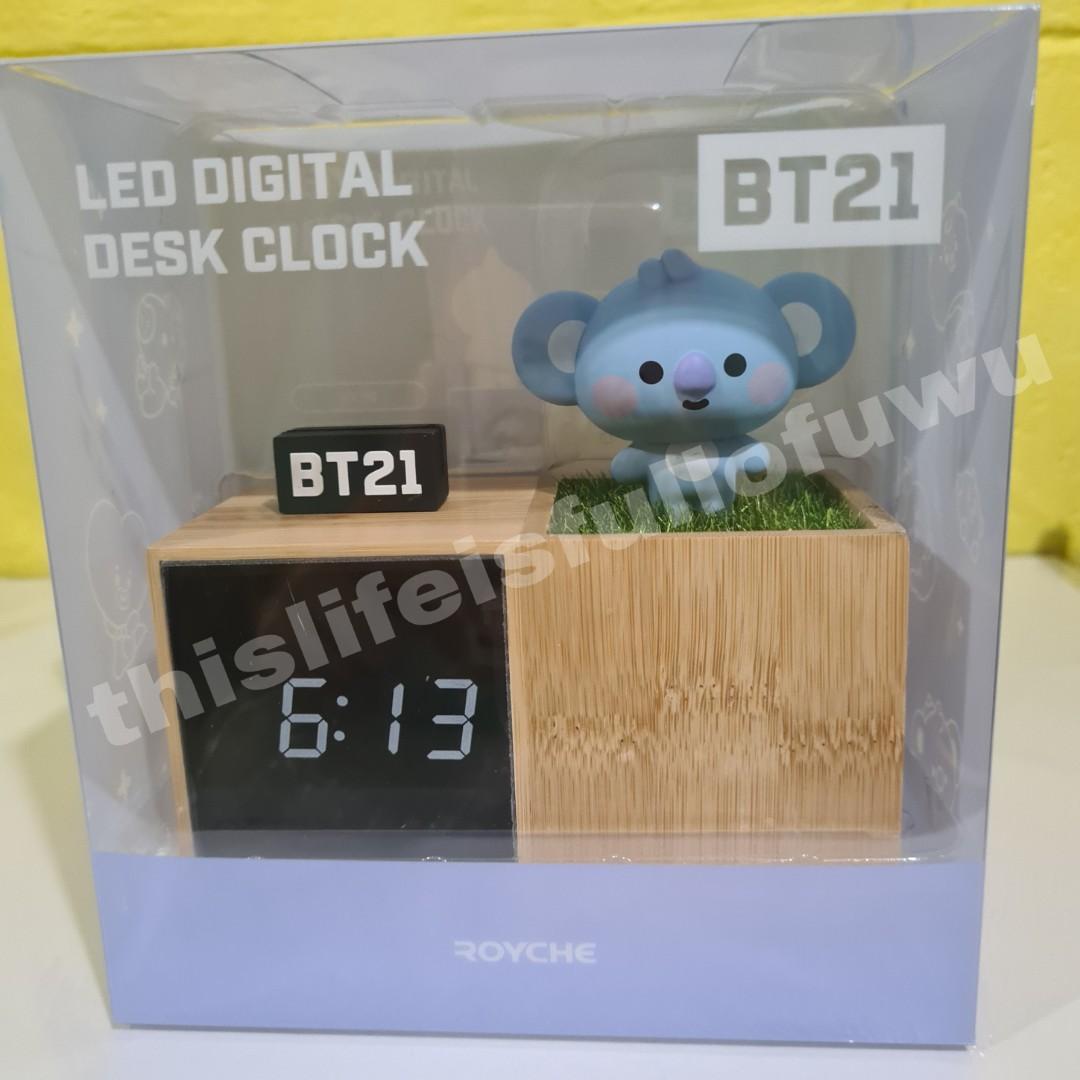 BT21 LED DIGITAL CLOCK, Hobbies & Toys, Memorabilia & Collectibles, K ...
