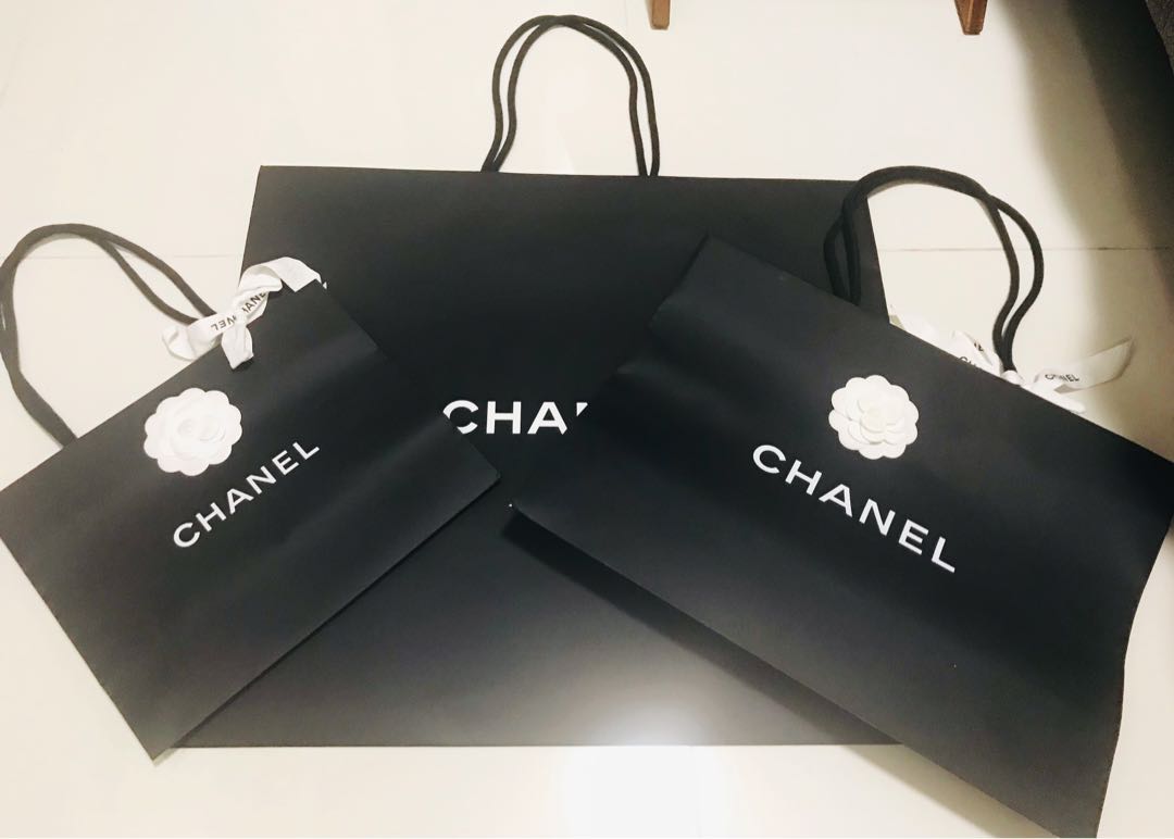 Chanel Paper Bags, Luxury, Accessories on Carousell