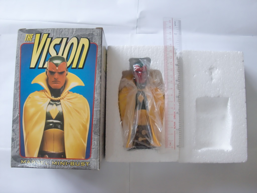 CWT003 - 幻視 半身像 Vision Mini-bust (限量生產 編號：3218/5000) - Marvel Avengers ...