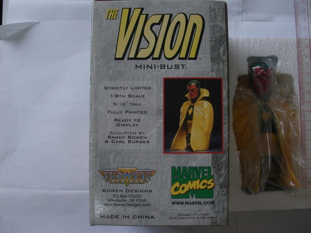 CWT003 - 幻視 半身像 Vision Mini-bust (限量生產 編號：3218/5000) - Marvel Avengers ...