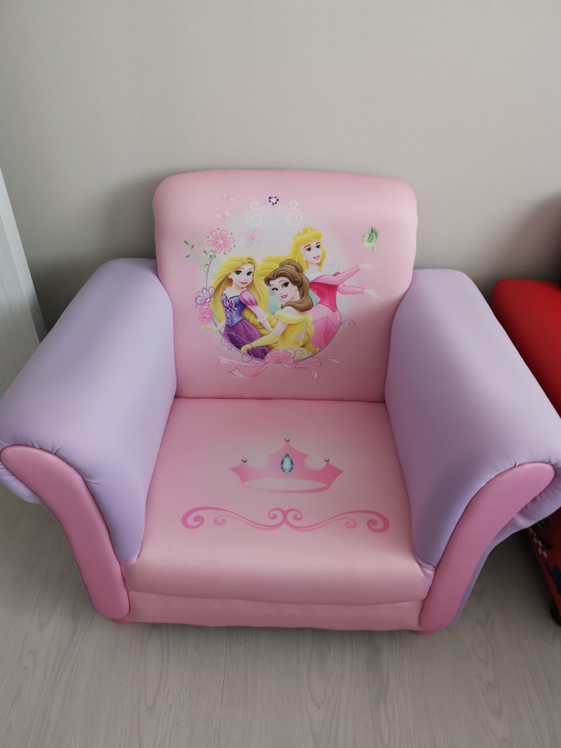 Disney Princess Kids Sofa, Babies & Kids, Baby Nursery & Kids Furniture ...