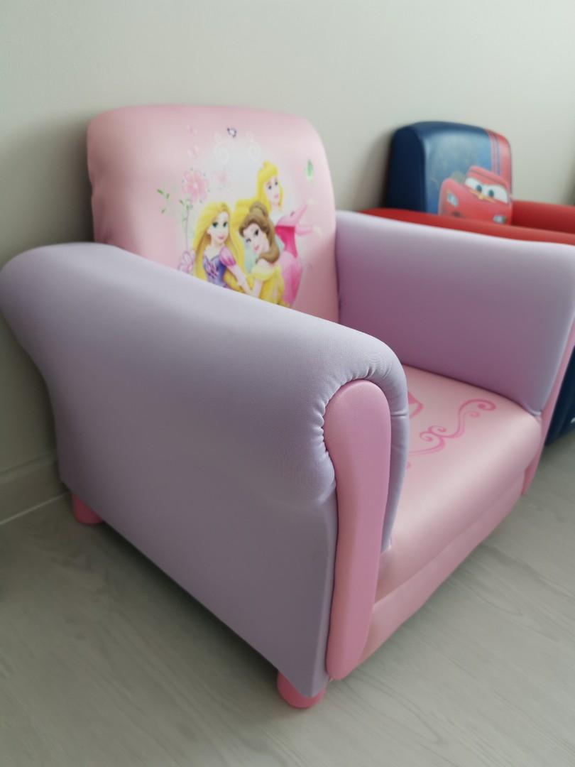 Disney Princess Kids Sofa, Babies & Kids, Baby Nursery & Kids Furniture ...