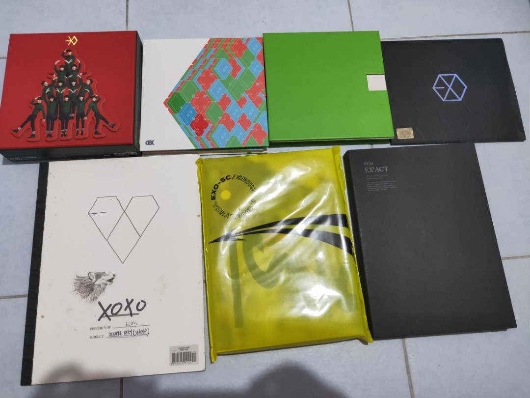 Exo Albums, Hobbies & Toys, Memorabilia & Collectibles, K-Wave on Carousell