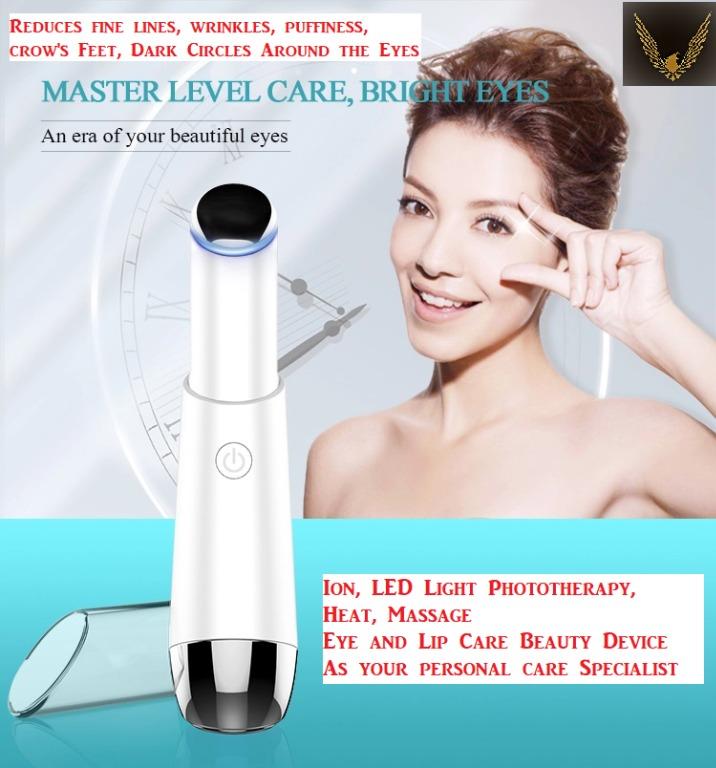 BRAND NEW Eye and Lip Care Device, Electric Vibration Massager, Ionic ...