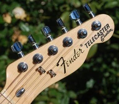 FENDER TELECASTER CUSTOM WATERSLIDE GUITAR DECAL, Hobbies & Toys, Music ...