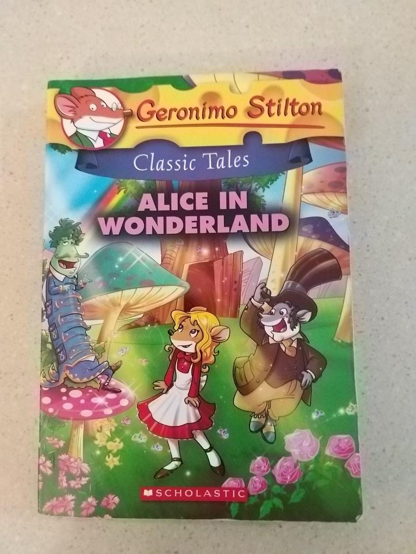 Geronimo Stilton - Classic Tales Alice In Wonderland, Hobbies & Toys ...