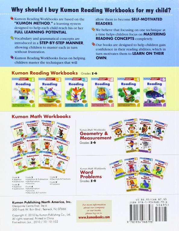 Kumon Grade 4 Reading, Books & Stationery, Textbooks, Primary on Carousell