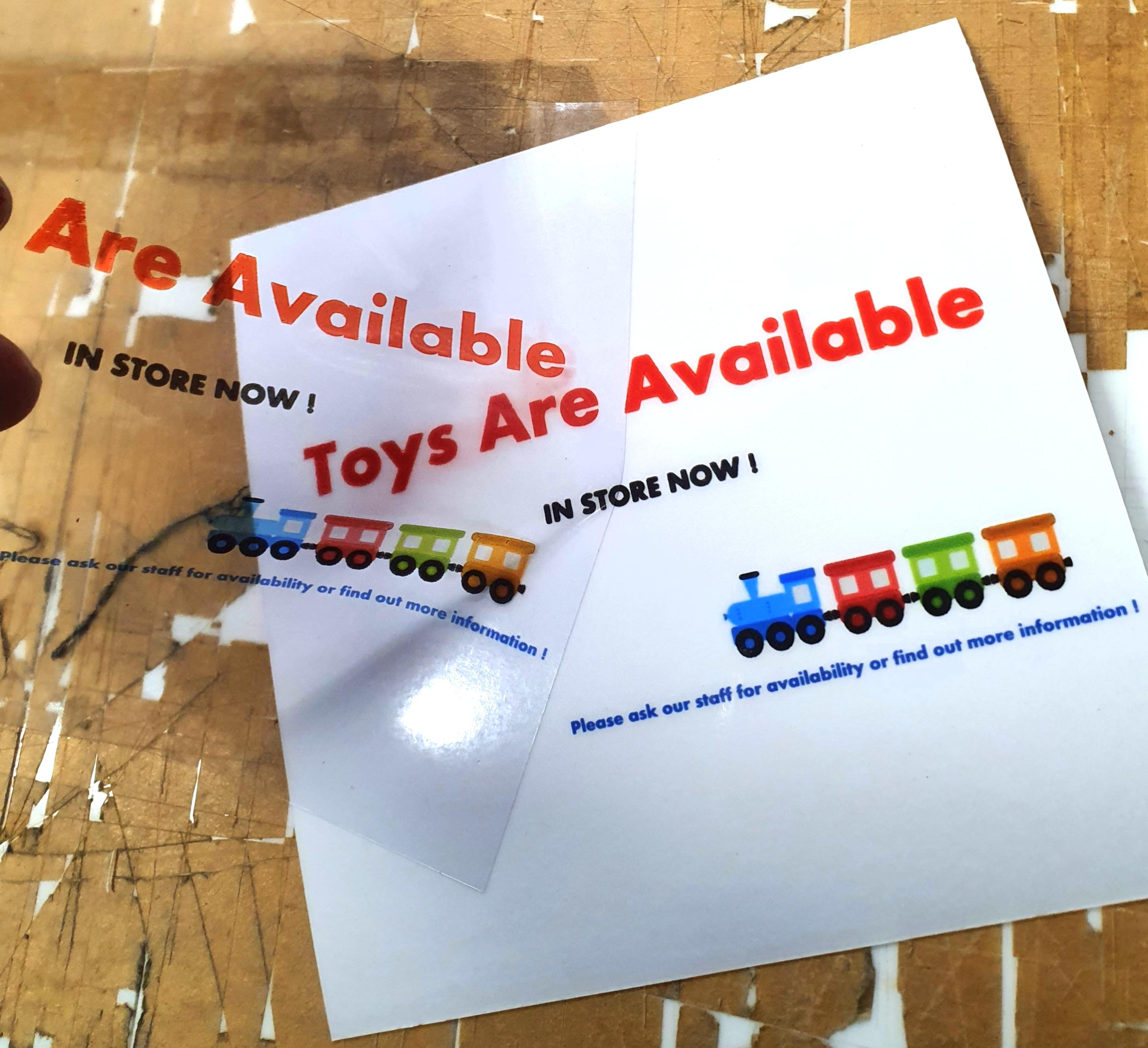 Laser engrave, cut, sign, print, stickers, posters, Hobbies & Toys ...