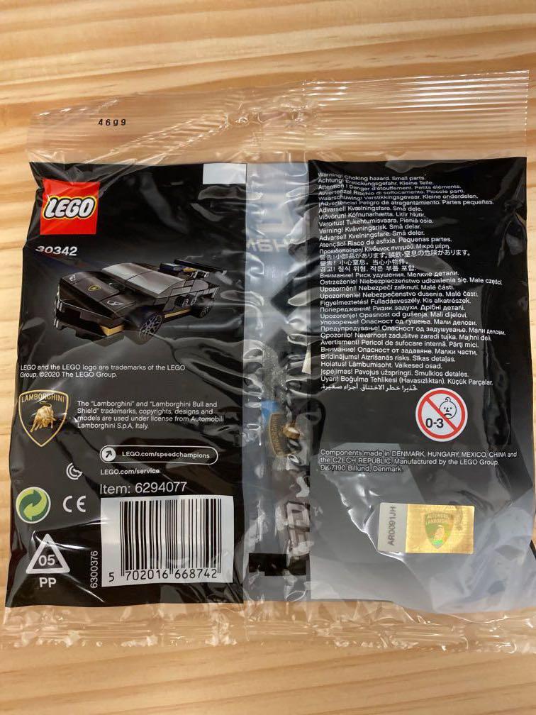 Lego 30342 Lamborghini Hurucan, Hobbies & Toys, Toys & Games on Carousell