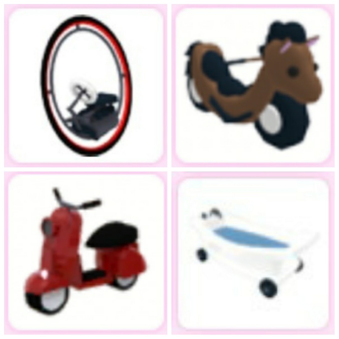 Limited vehicles adopt me pet roblox, Video Gaming, Gaming Accessories ...