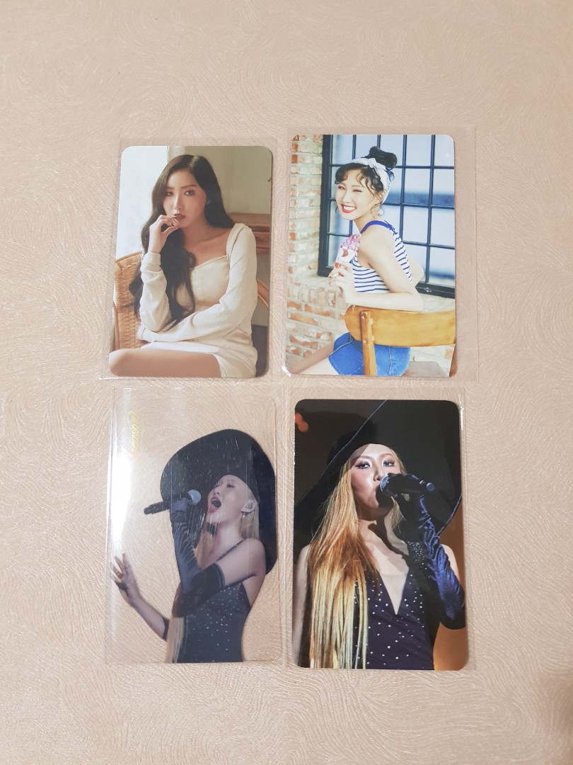 Mamamoo Hwasa Photocards, Hobbies & Toys, Memorabilia & Collectibles, K ...