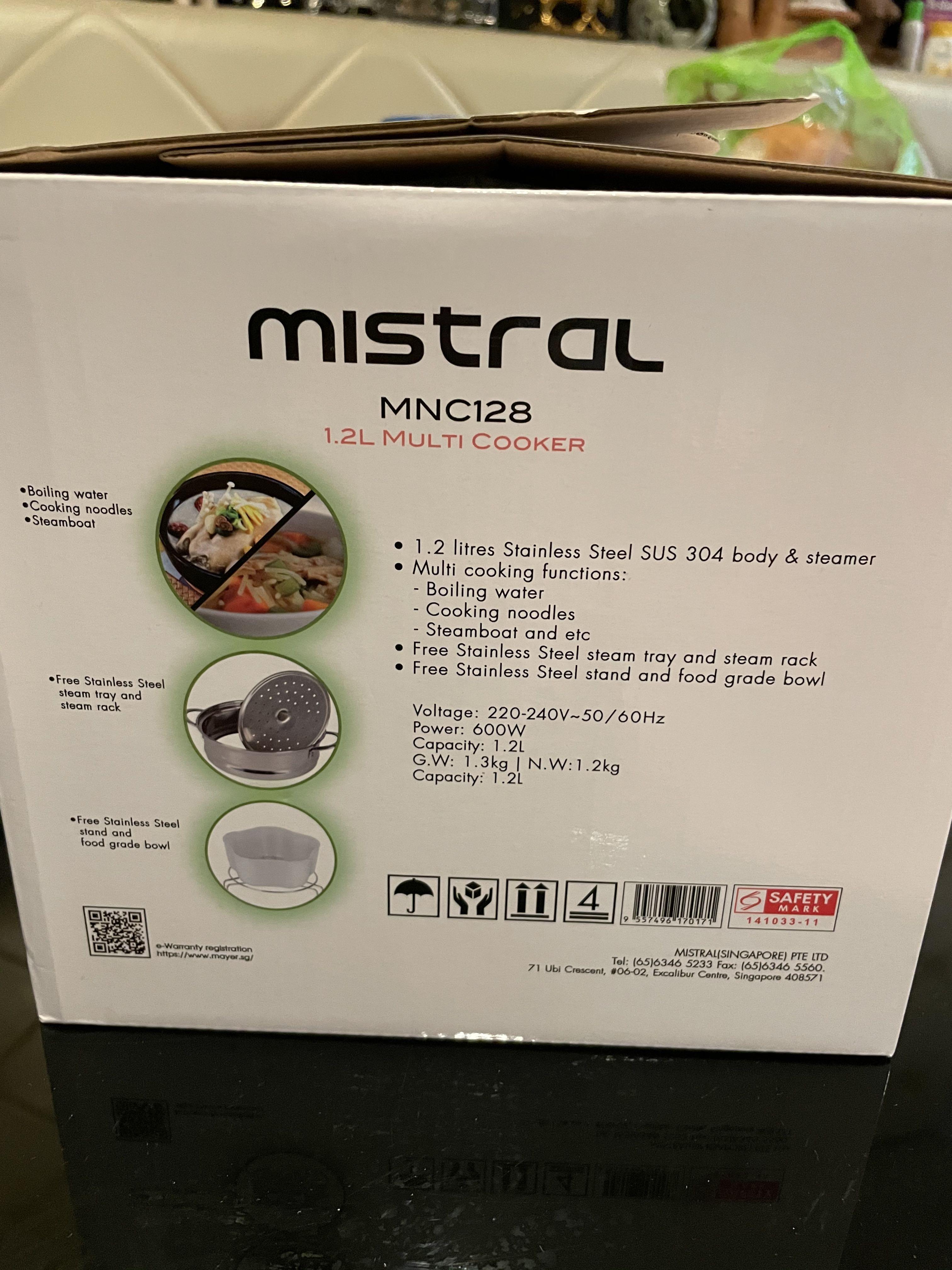 Mistral multi-cooker 1.2L, TV & Home Appliances, Kitchen Appliances ...