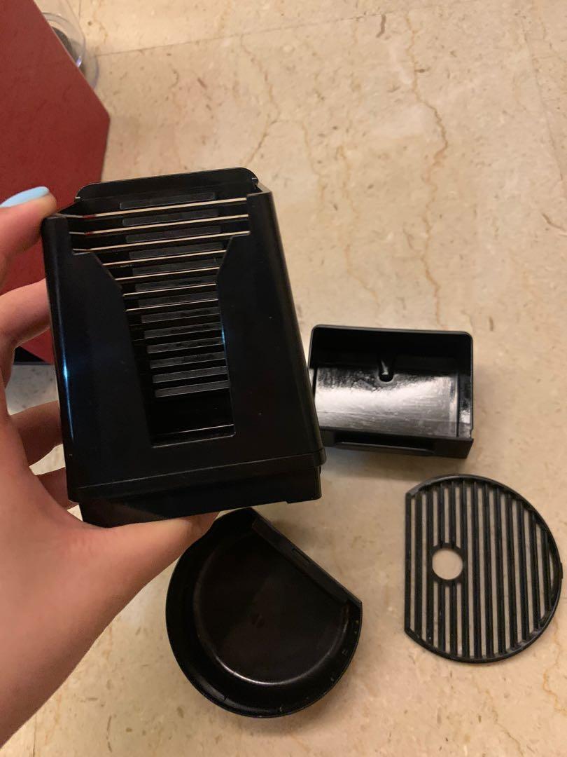 Nespresso machine mini ruby red, TV & Home Appliances, Kitchen ...