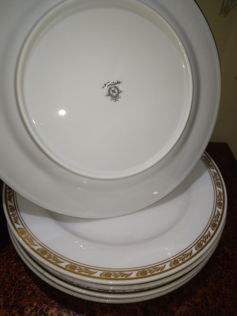 Noritake Dinner Plates, Noritake Plates, Branded Plates, plates, Dinner ...