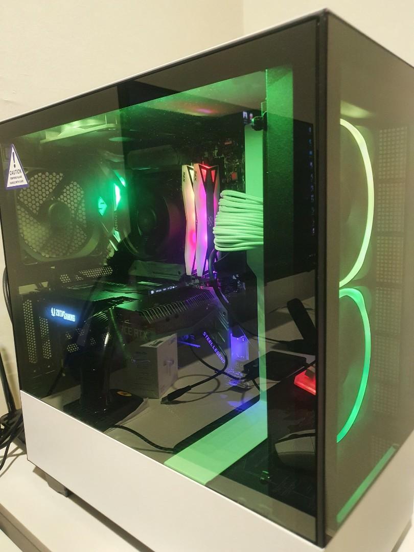 NZXT H510 Elite WHITE, Computers & Tech, Parts & Accessories, Computer ...