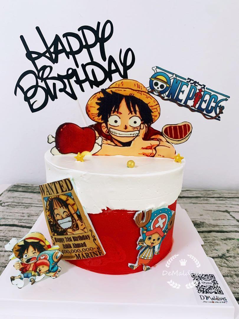 One piece birthday cake, Food & Drinks, Homemade Bakes on One piece birthday cake, Food & Drinks, Homemade Bakes on