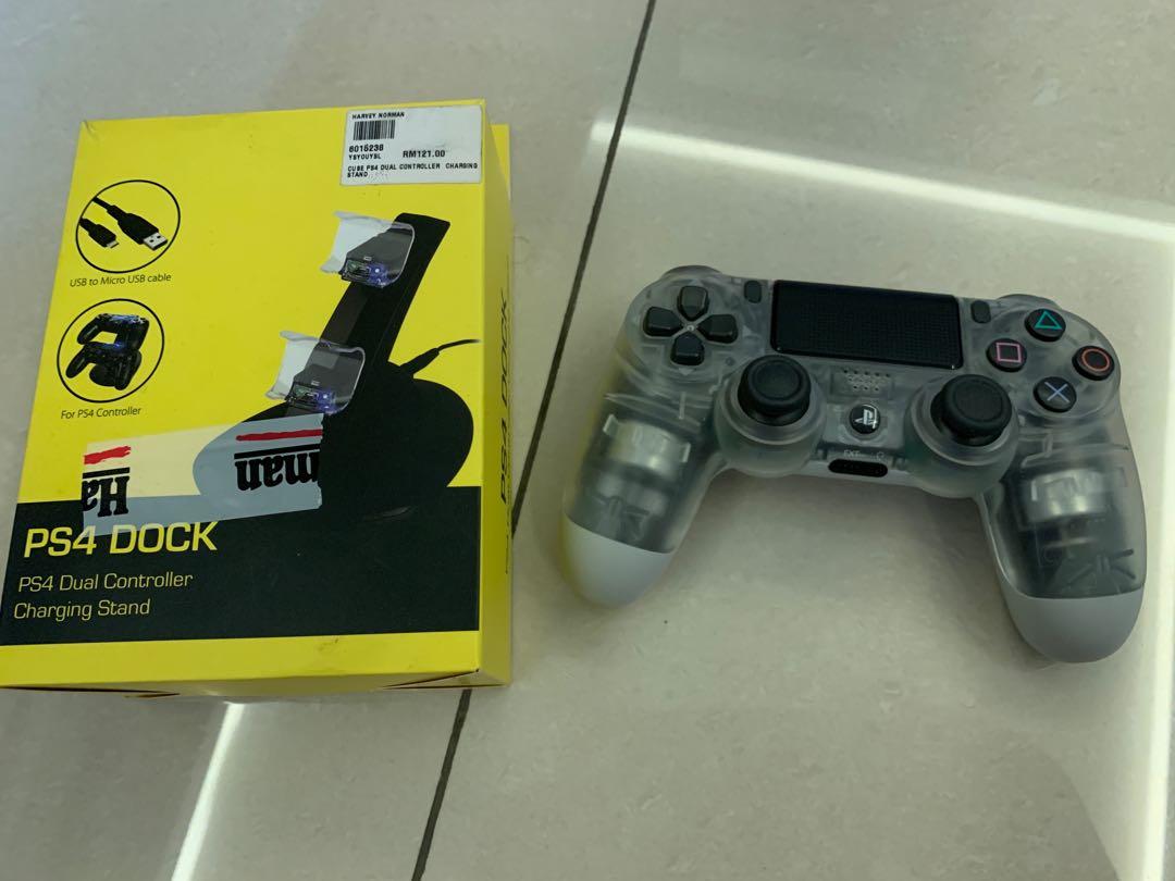 Original DS4 + Charging Dock, Video Gaming, Gaming Accessories, Cables ...