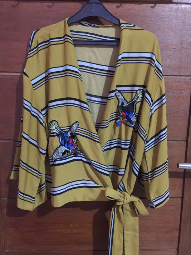 Outer zara look alike, Fesyen Wanita, Pakaian Wanita, Baju Luaran di ...