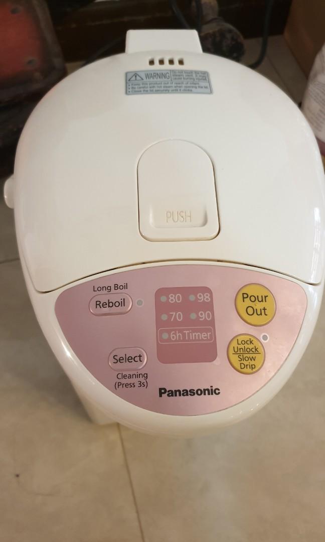 Panasonic Electric Thermo Pot, Home Appliances, Kitchenware on Carousell