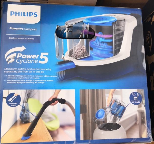 Philips PowerPro Compact Power Cyclone 5 1800w, TV & Home Appliances ...