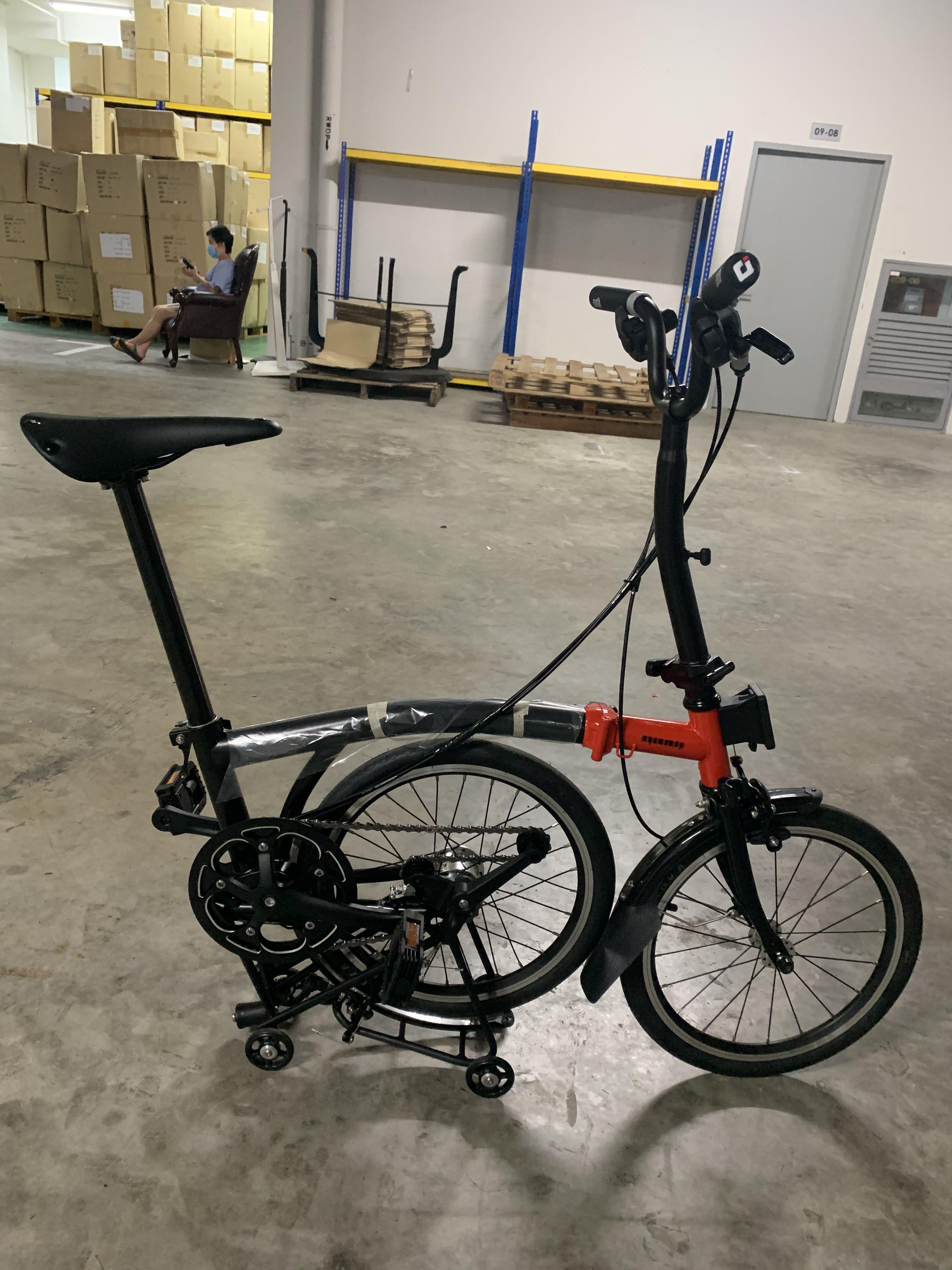 pikes 3rd generation 6speed 16” foldable bicycle, Sports Equipment ...