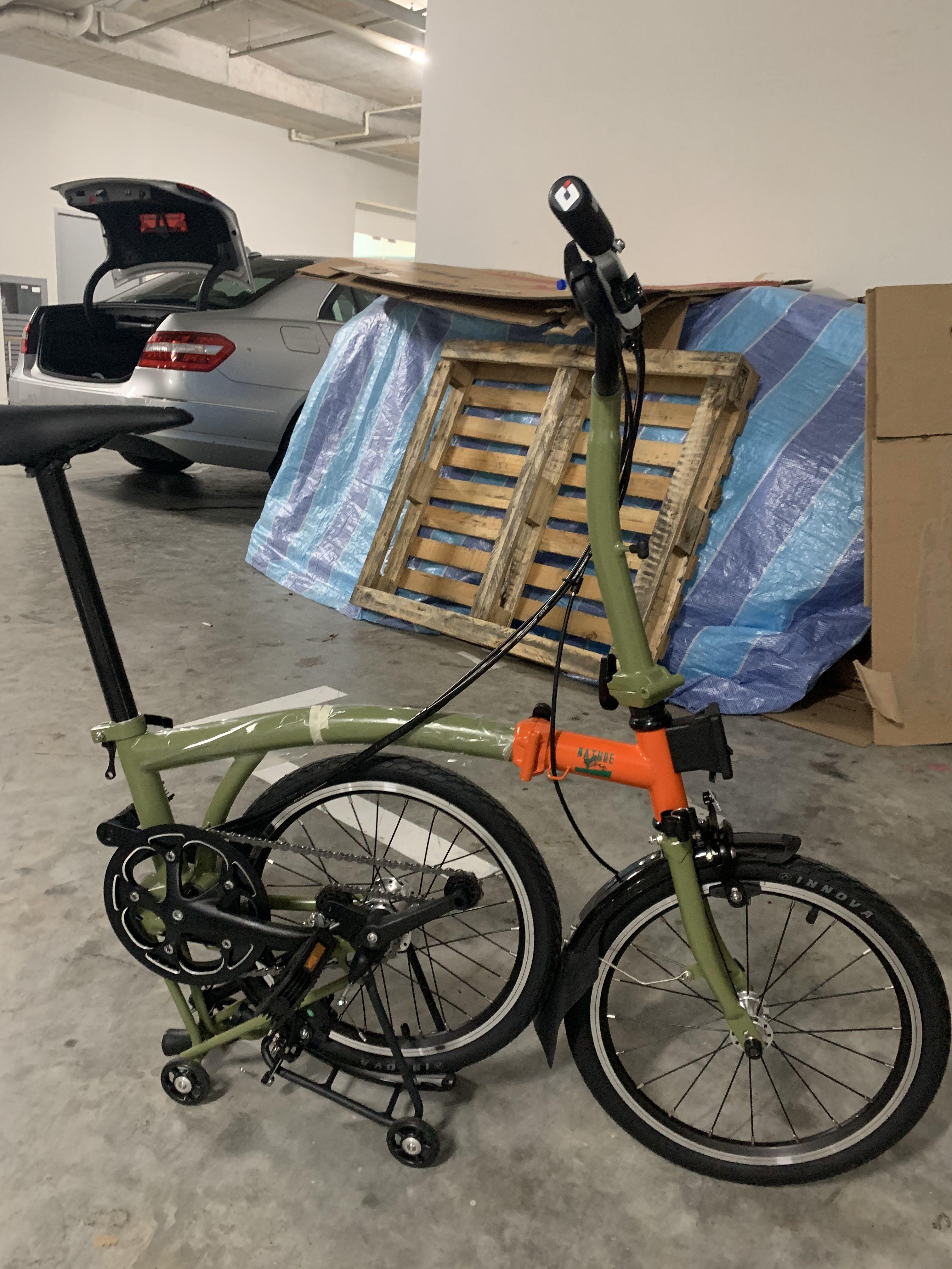 pikes 3rd generation 6speed 16” foldable bicycle, Sports Equipment ...