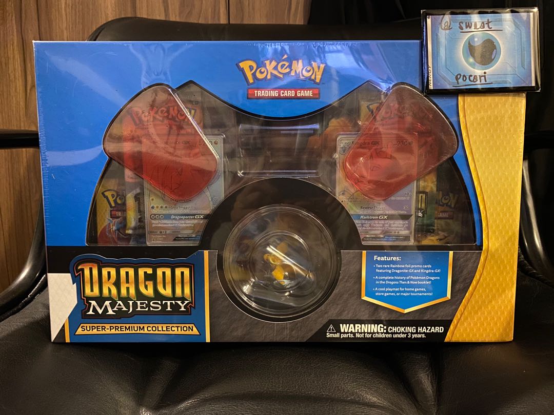 Pokemon TCG Dragon Majesty Super-Premium Collection, Hobbies & Toys, Toys & Games on Carousell
