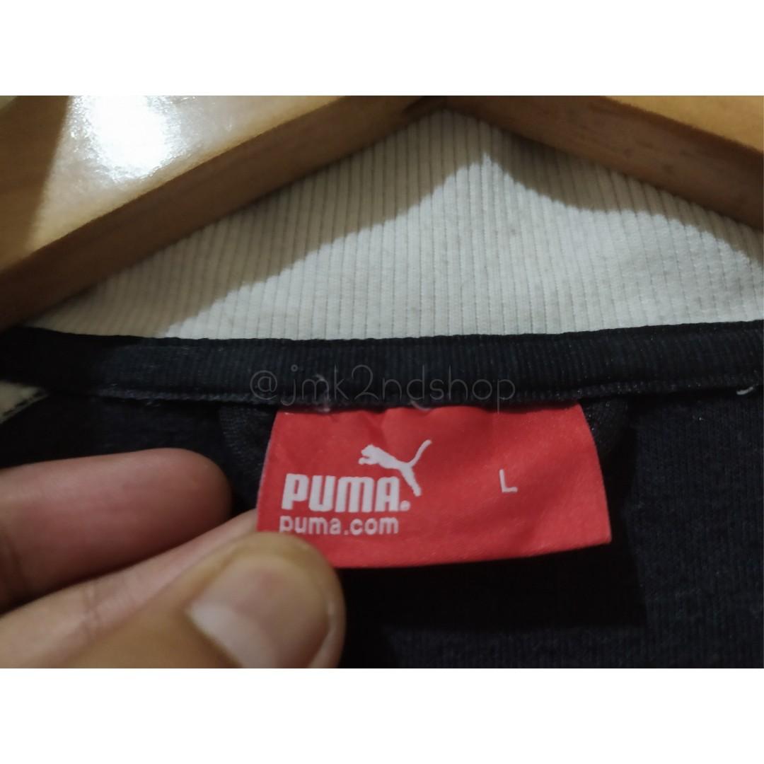 Puma Tracktop Jacket (Hitam-Putih) Second Impor., Olah Raga, Baju ...