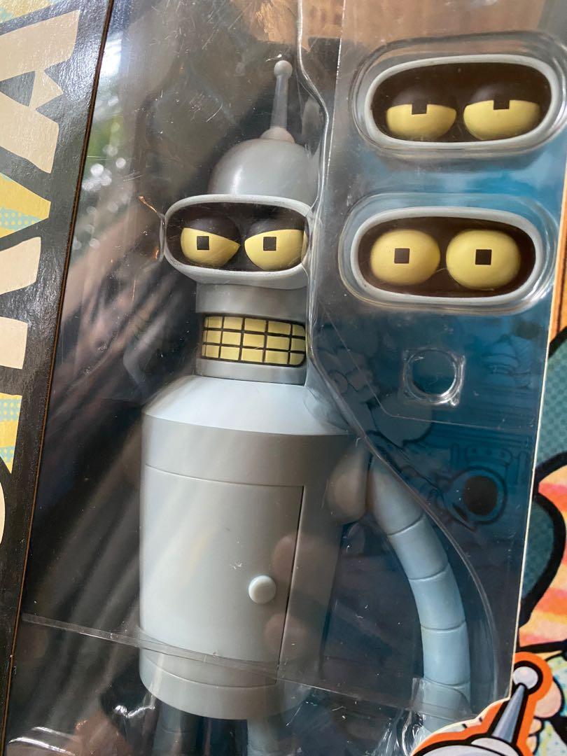 RARE Futurama Talking Bender Deluxe Figure by Toynami, Hobbies & Toys ...