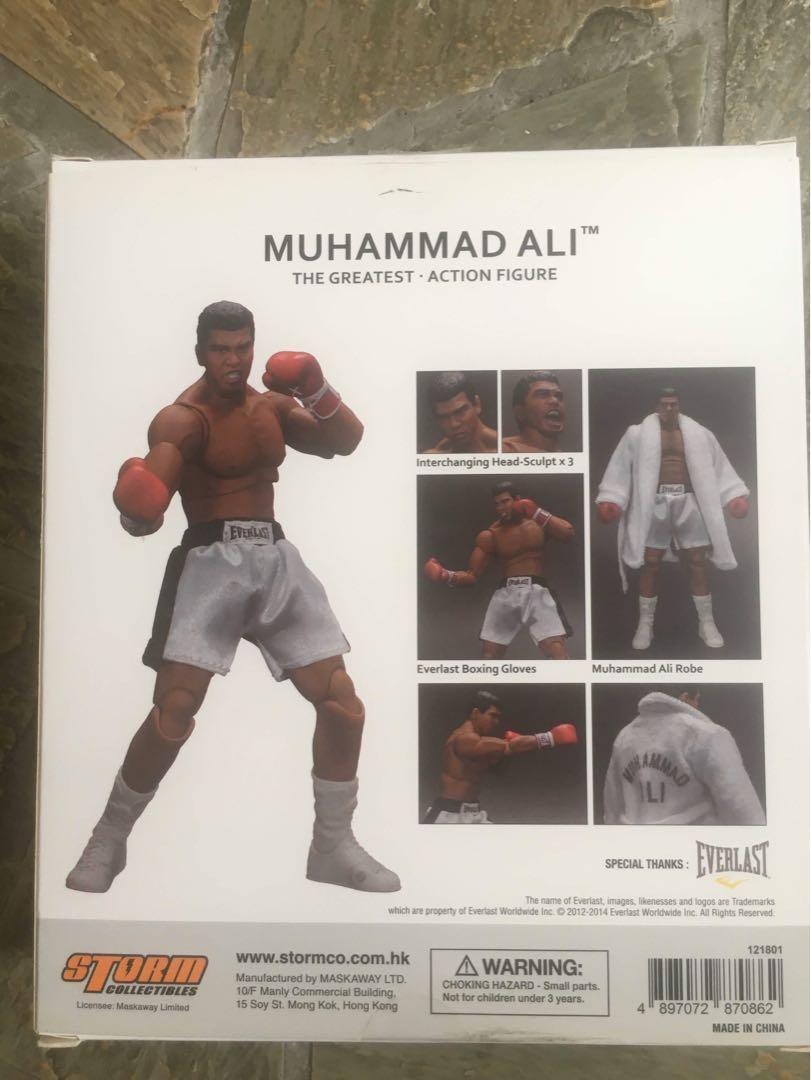 [RARE] Storm Collectibles Muhammad Ali 1/12 scale, Toys & Games, Bricks ...