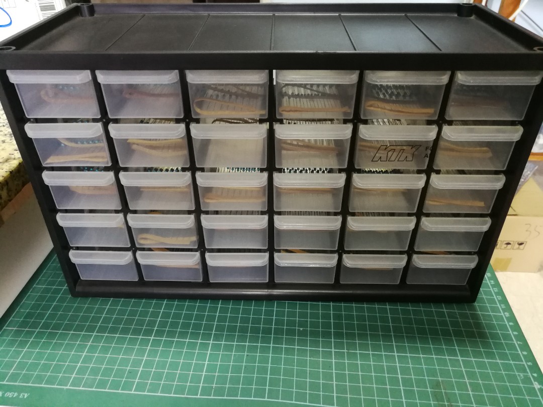 Resistor drawer rack, Furniture & Home Living, Furniture, Tables & Sets ...