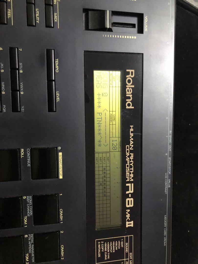 Roland R8 Mk 2 drum machine, Music & Media, Music Instruments on Carousell