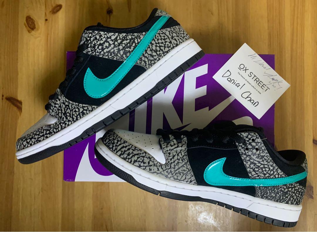 SB Dunk Atmos “Elephant”, Men's Fashion, Footwear, Sneakers on Carousell
