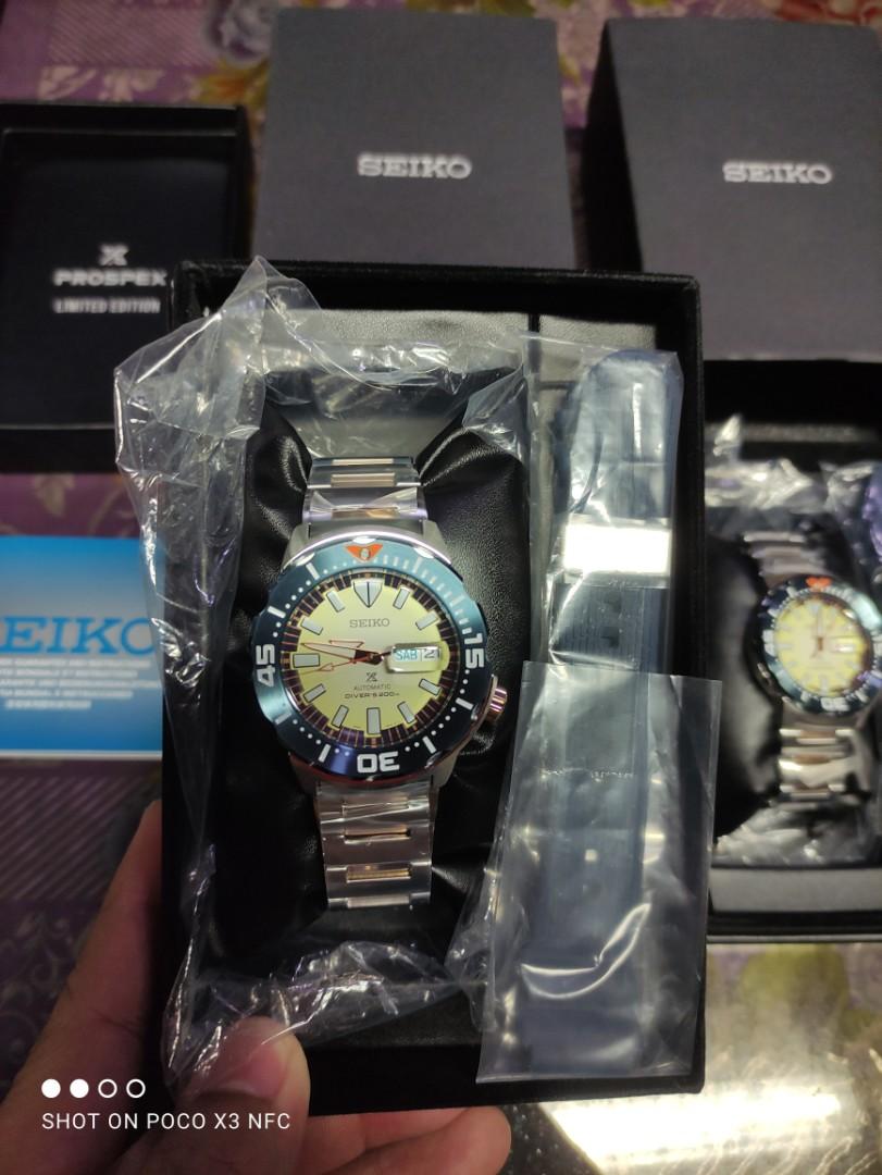 seiko prospex monster tubbataha LE, Men's Fashion, Watches ...