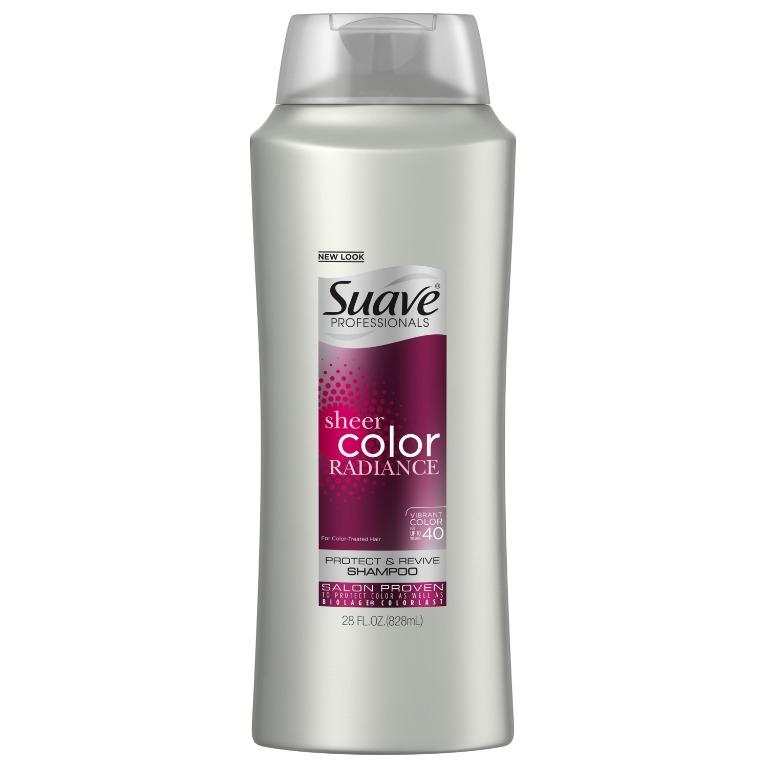Suave Professionals Sheer Color Radiance / Color Care Shampoo, Beauty ...