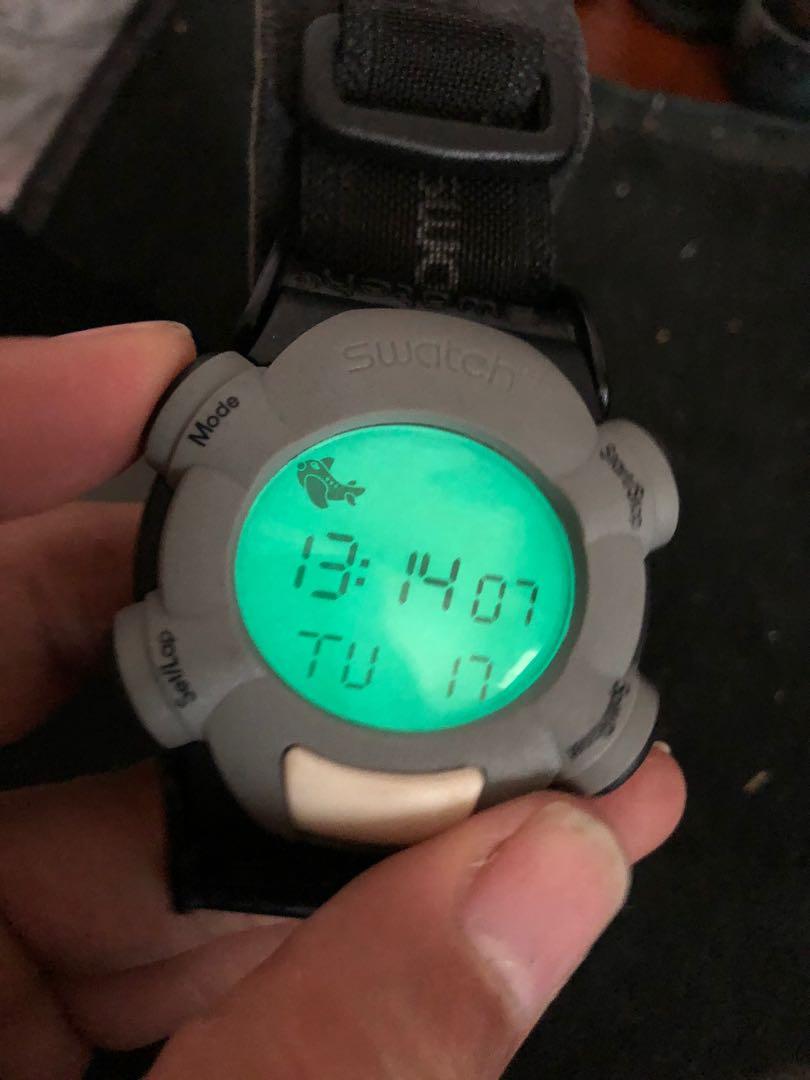 Swatch beat internet time watch, Men's Fashion, Watches & Accessories ...