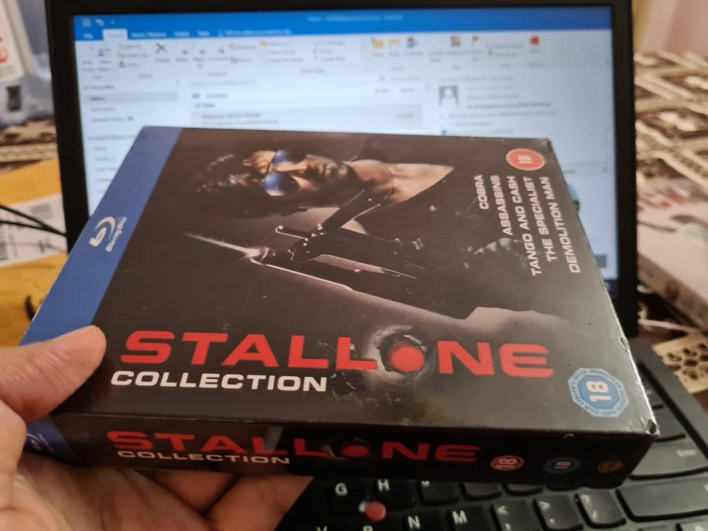 SYLVESTER STALLONE ACTION MOVIE COLLECTION 5 MOVIE BLU RAY SET NEW ...