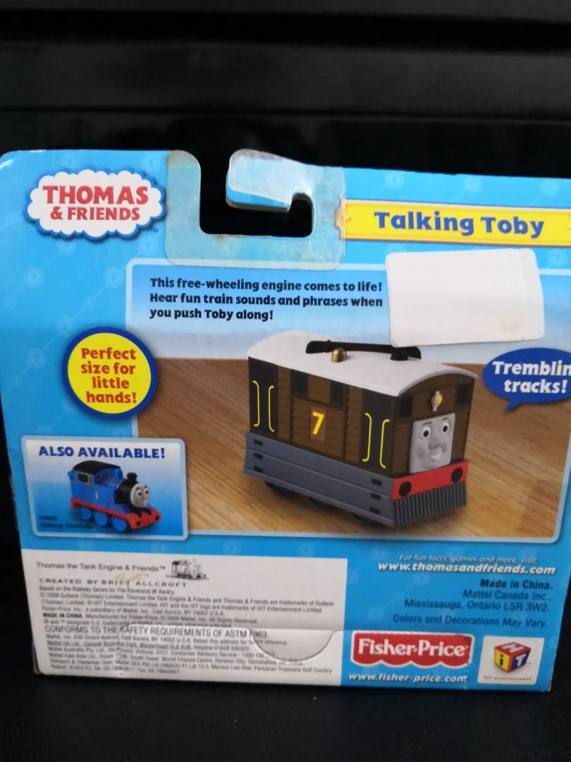 Thomas & Friends Talking Toby, Hobbies & Toys, Collectibles ...
