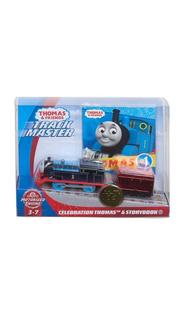 Thomas & Friends TrackMaster, Celebration Thomas Metallic Engine ...