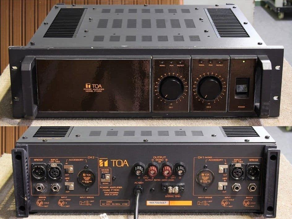 TOA- Professional Power Amplifier P150D, Audio, Other Audio Equipment ...