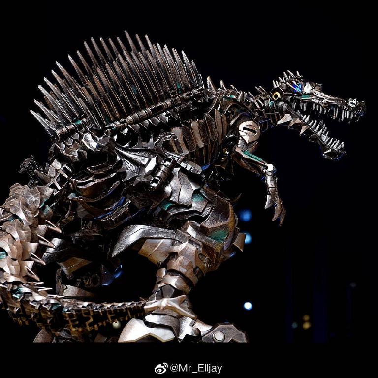 Transformers Age of Extinction Aoyi Mech LS11 Scorn Spike Spinosaurus ...