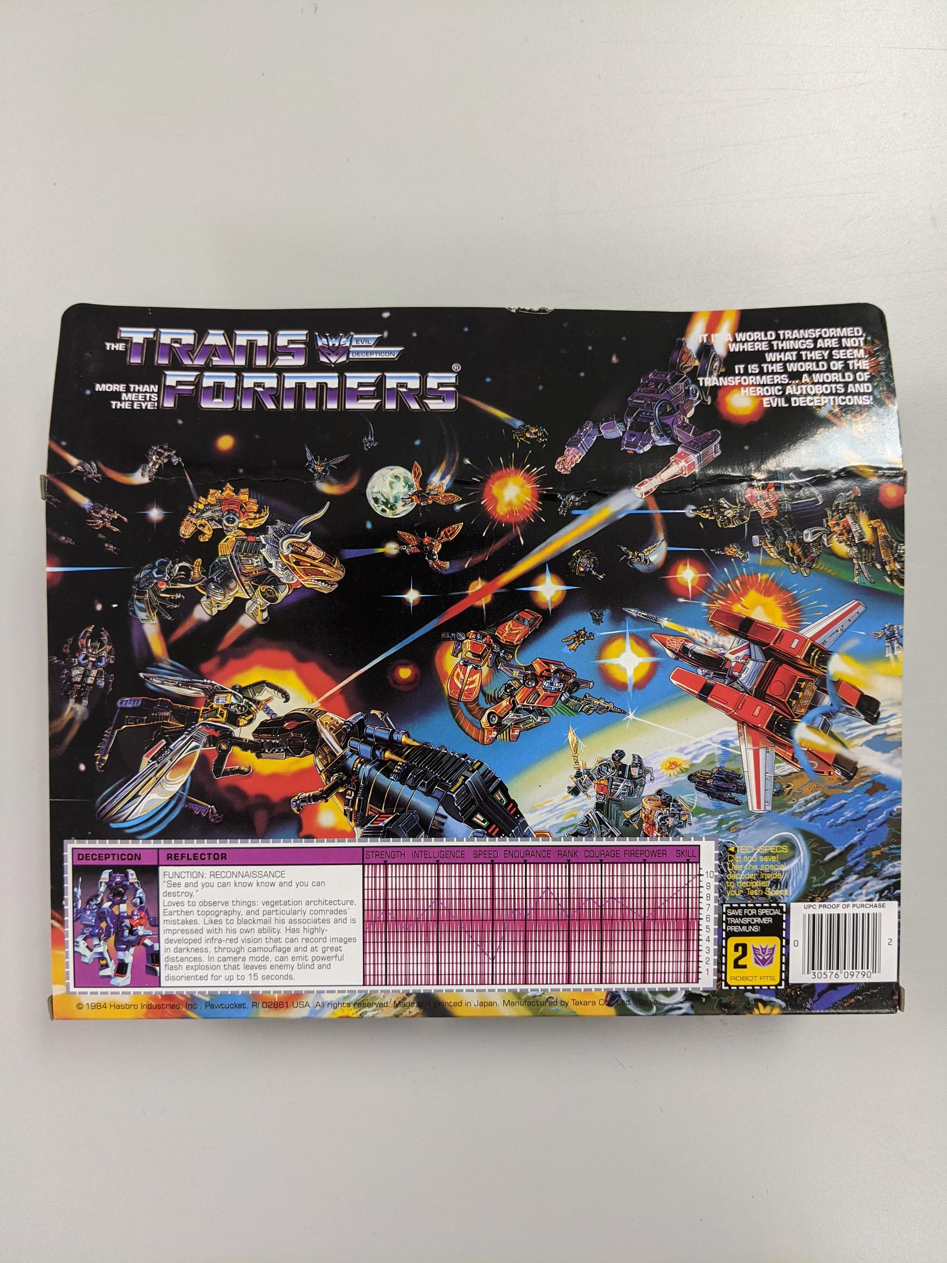 Transformers G1 Reflector (rare KO), Hobbies & Toys, Toys & Games on ...