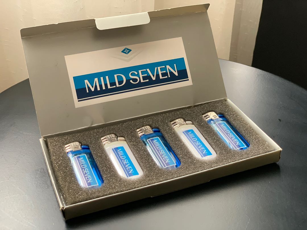Vintage Mild Seven Lighter Set - Collector, Hobbies & Toys, Collectibles & Memorabilia, Vintage ...