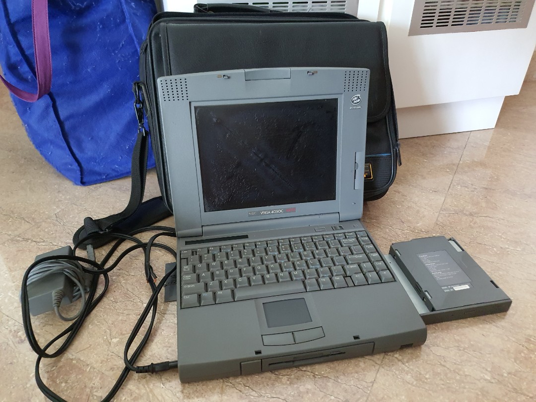 Vintage Old NEC Versa 4050C Laptop, Computers & Tech, Laptops ...